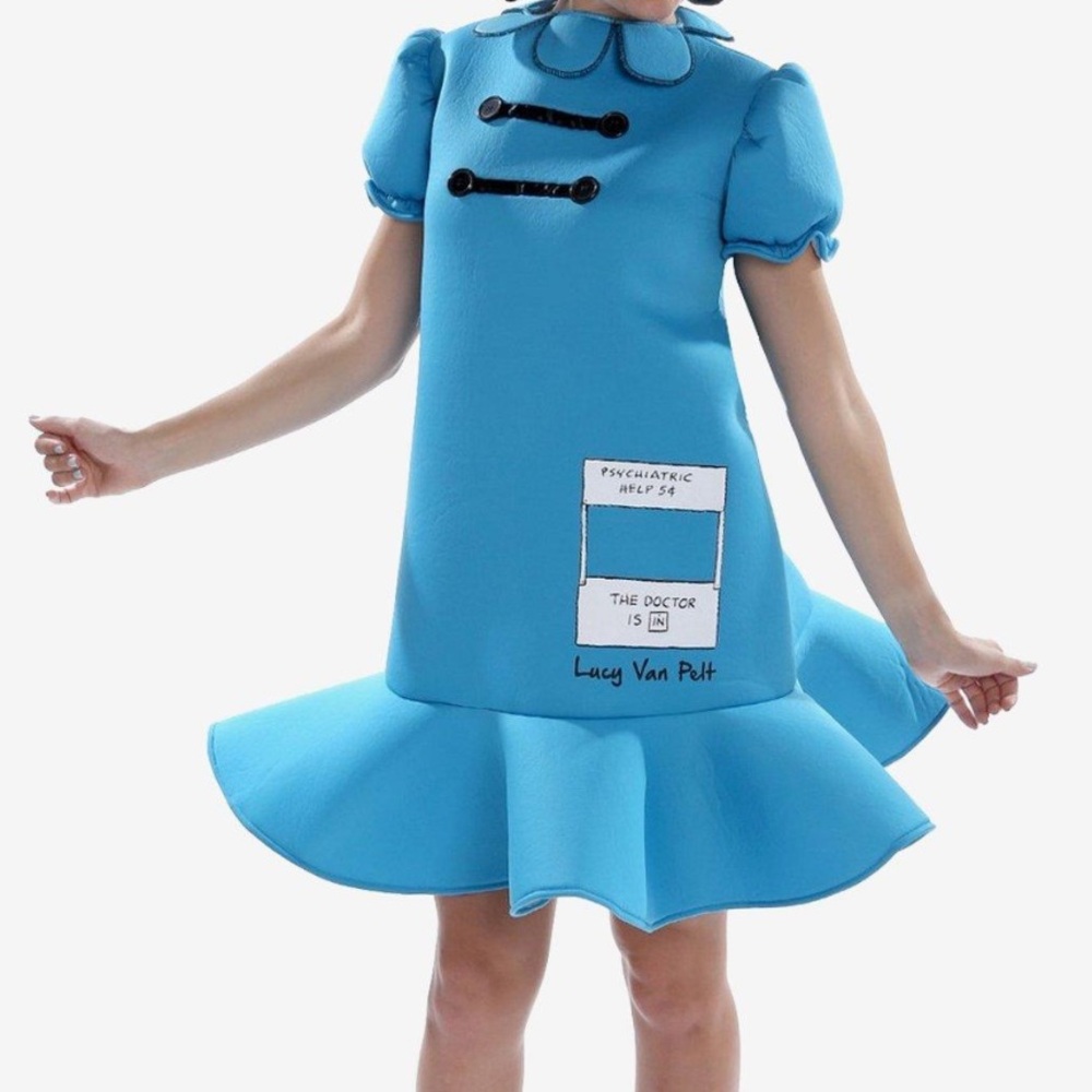 Peanuts Lucy Deluxe Costume - Gem